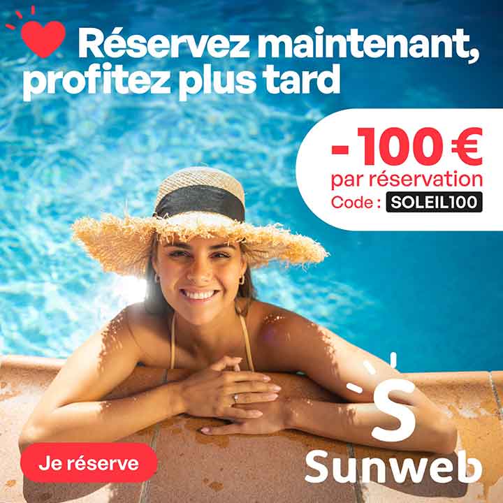 Offres de réduction chez Sunweb pour les vacances
