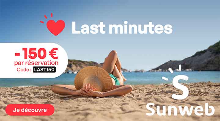 Offres de réduction chez Sunweb pour les vacances